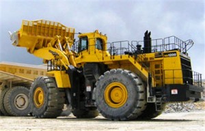 Komatsu sees success with its flagship WA1200-6 mine wheel loader in ...
