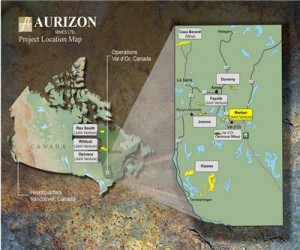 Aurizon Mines Ltd.: two new high grade gold zones discovered at Marban ...