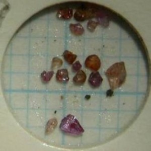 Microscope photo of garnets - MINING.COM