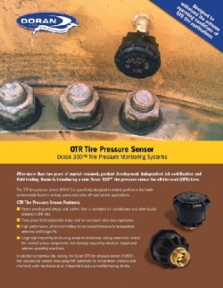 Doran Unveils New Literature Detailing New OTR TPMS Sensors & Systems ...