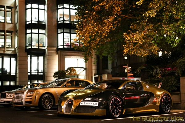 Gold Plated Bugatti