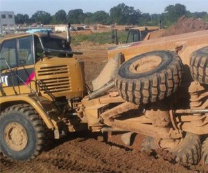 IMAGE GALLERY: Tipped over and stuck - MINING.COM