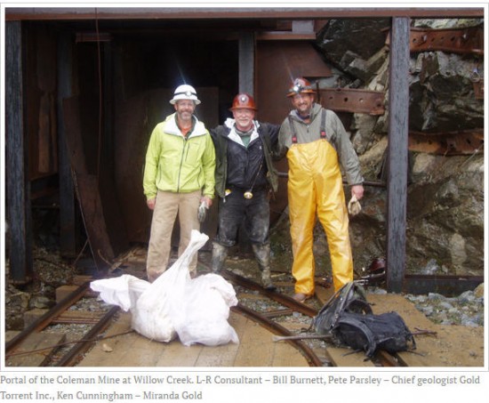 Prospect generator Miranda Gold (MAD.V) chases discovery in Colombia ...