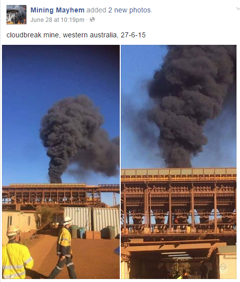 Blaze contained at Fortescue's Cloudbreak mine | MINING.com