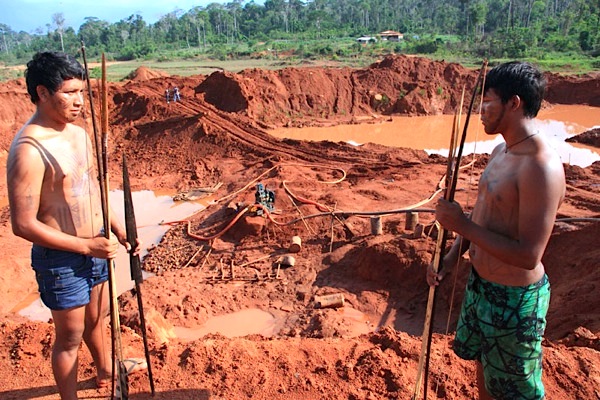 Illegal diamond mining threatens Brazil's indigenous communities ...