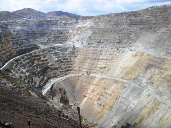 Giant mine pit ‘swallowing’ 400-year-old Peruvian town - MINING.COM