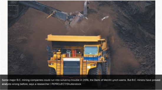 BC mining in 2016: New mines on track despite dire outlook - MINING.COM