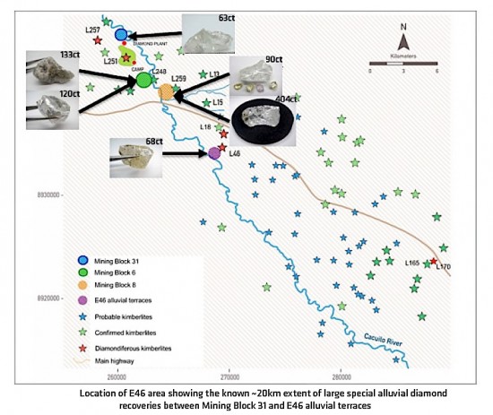 Lucapa to invest $7 million upgrading Lulo diamond mine in Angola ...