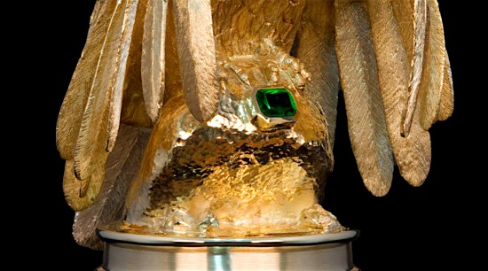 Someone stole this $5 million diamond-encrusted gold eagle statue ...