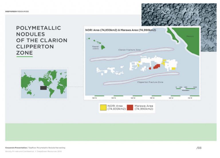 polymetalic nodules of the clarion clipperton zone map - MINING.COM