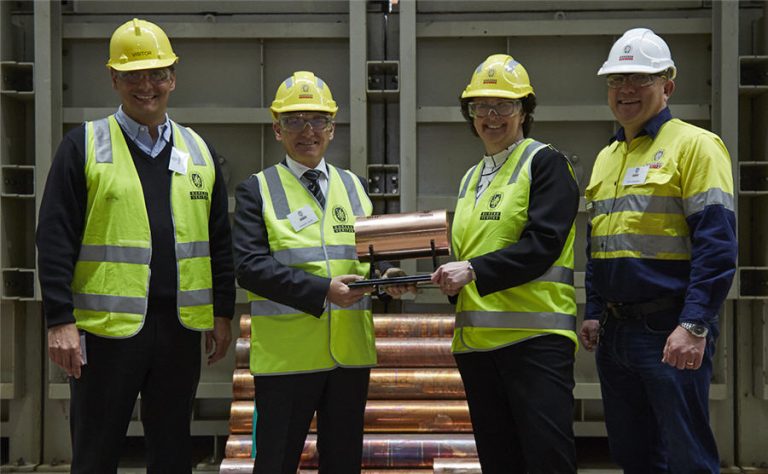 BHP Olympic Dam produces first copper cathode from heap leach pilot ...