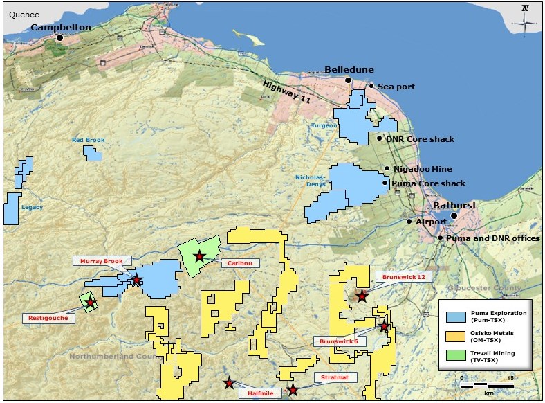 Trevali and Puma join forces in New Brunswick - MINING.COM