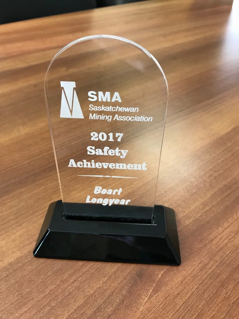SMA Safety Achievement Award BLY 2017 - MINING.COM