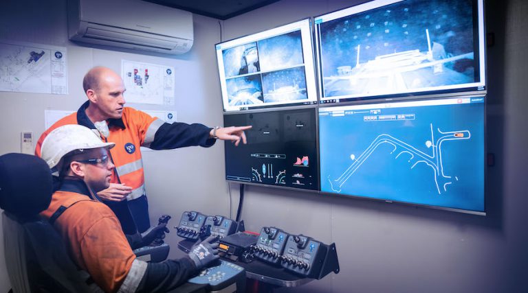 Barminco’s remote system operates loaders 1,000 kilometres away ...