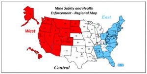 Major MSHA reorg: New map shows three enforcement regions - MINING.COM