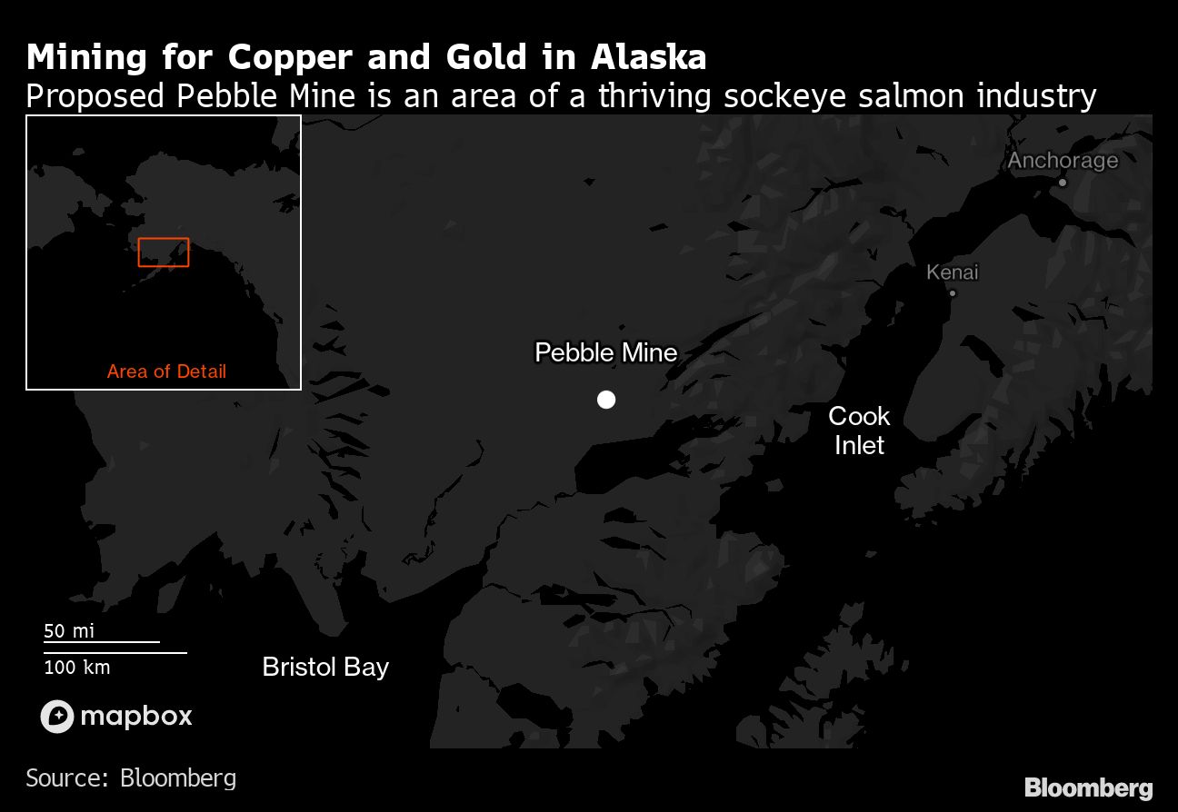 Mining for Copper and Gold in Alaska | Proposed Pebble Mine is an area ...