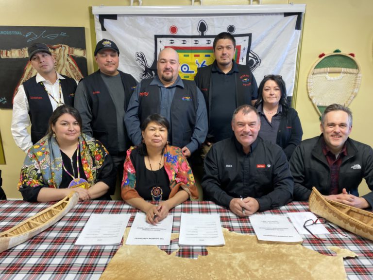 Naskapi Nation, Iron Ore Company of Canada sign socio-economic “Aganow ...