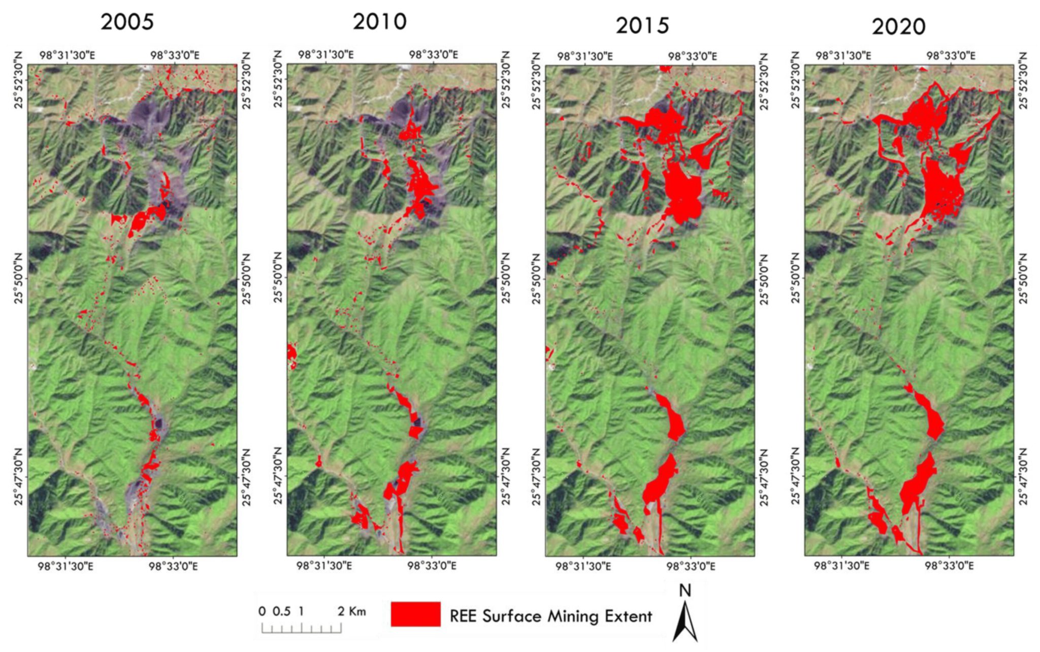 Rare earth mining growing in both China, Myanmar bordering regions ...