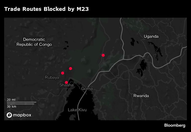 Congo rebels block trade routes, threatening supply of key metal ...