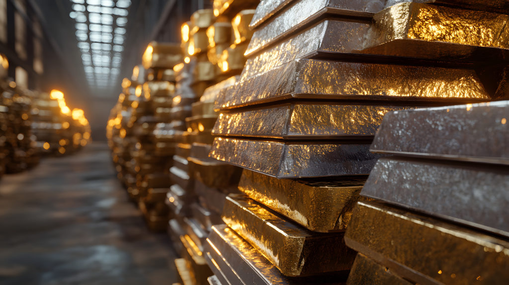 Stacked metal ingots of various precious and industrial metals - MINING.COM