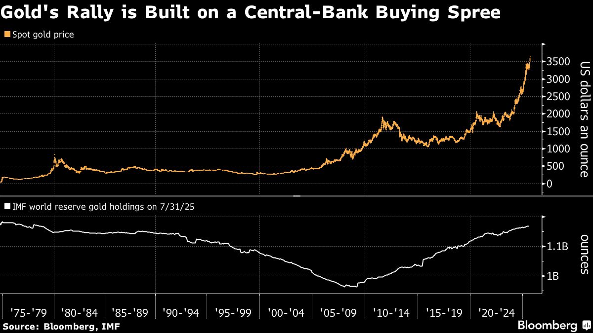Gold's Rally is Built on a Central-Bank Buying Spree - MINING.COM