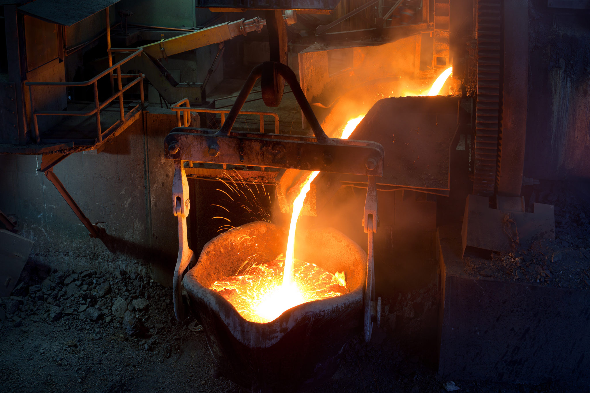 Pouting molten copper at a Copper Mill in Chile - MINING.COM